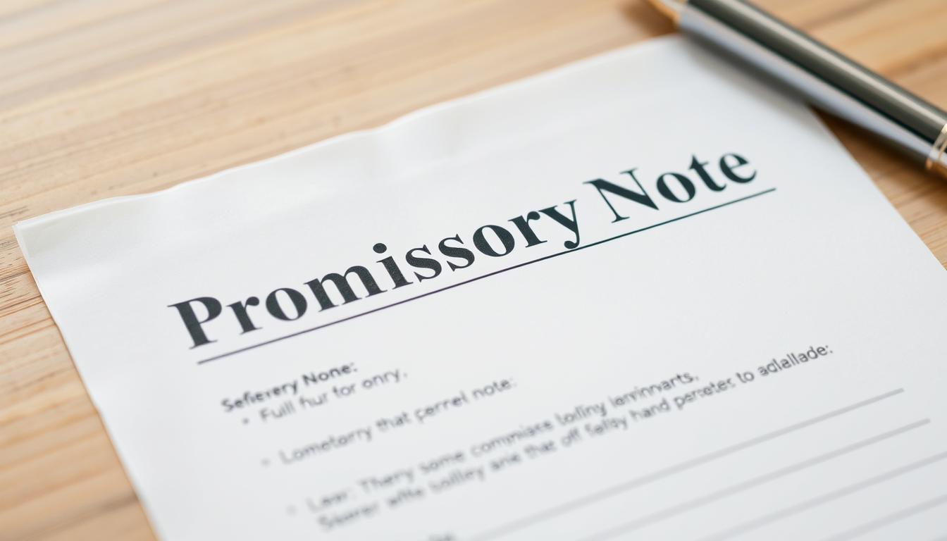 Como preencher uma Nota Promissória? Modelo