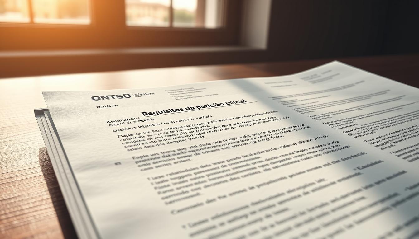 Art. 319 do NCPC: Requisitos da petição inicial